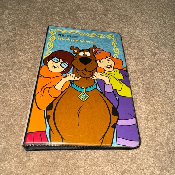 Office | Vintage Scooby Doo Telephone Adress Book | Poshmark